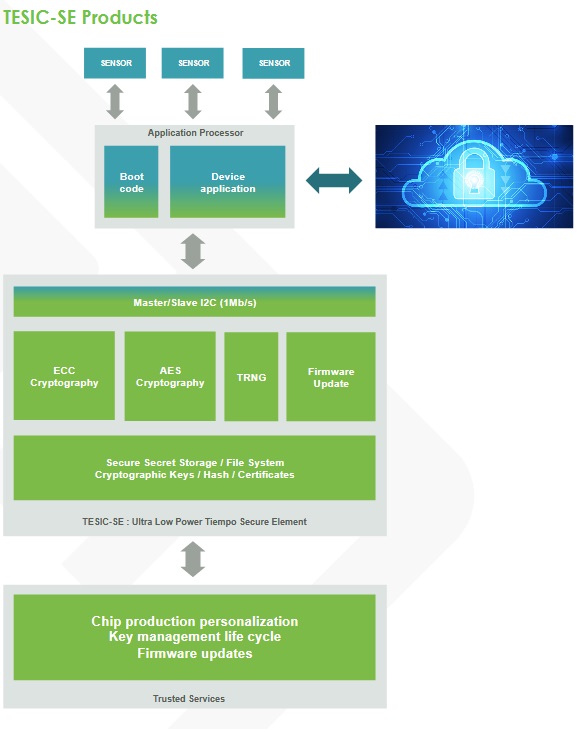 TESIC-SE Secure Elements for IoT Devices